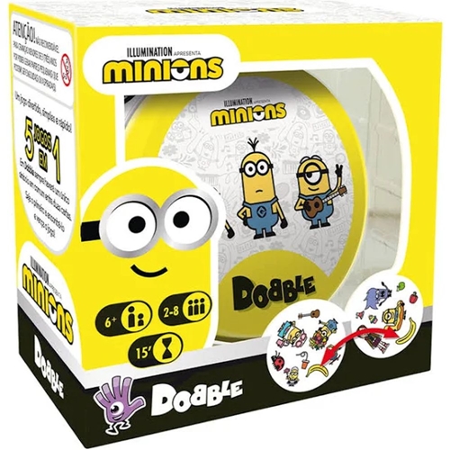 Jogo Dobble Minions - Gioca Brinquedos & Festa